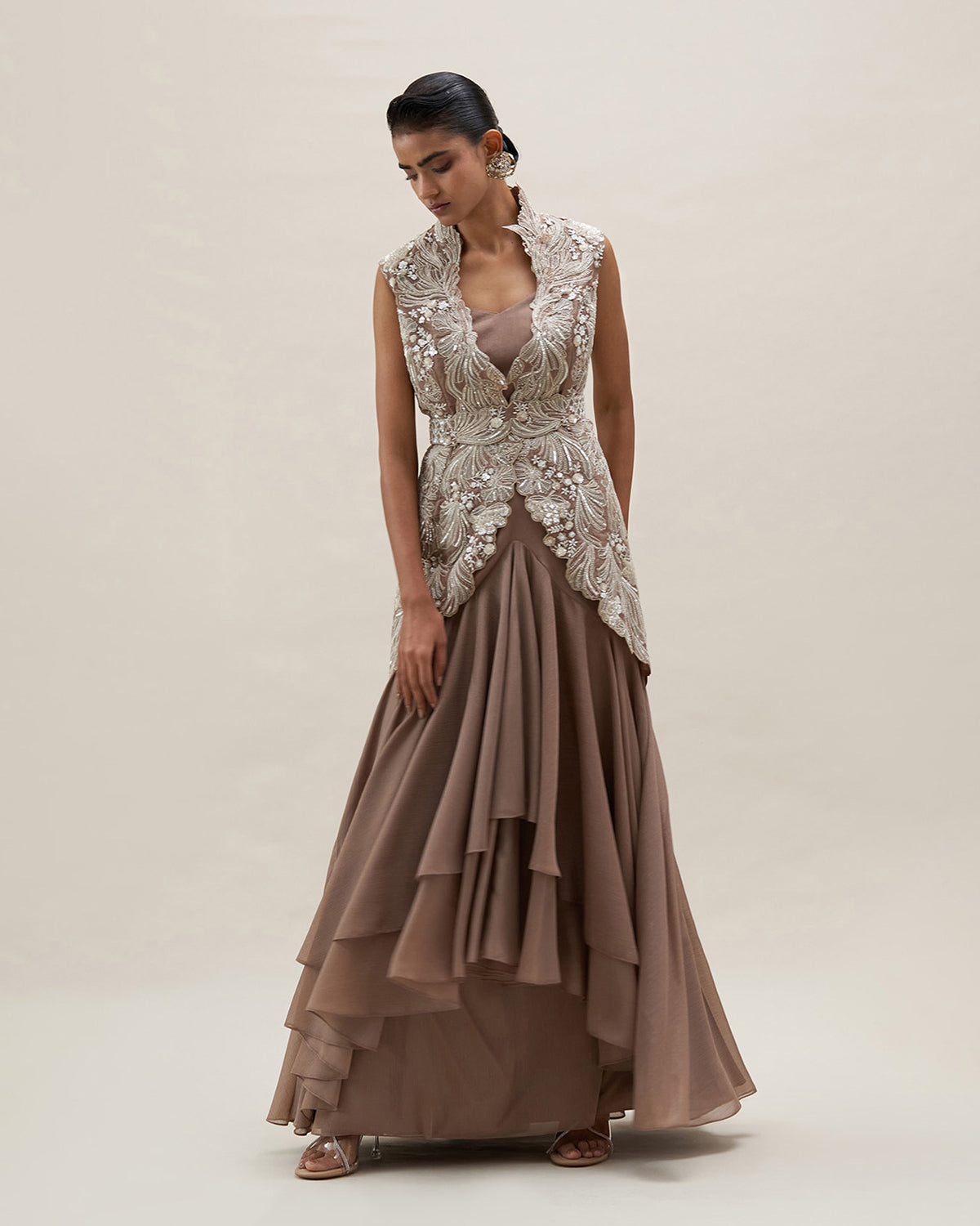 Petal Drop Jacket Set